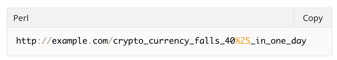 URL Encoding & What Characters are Valid in an URL